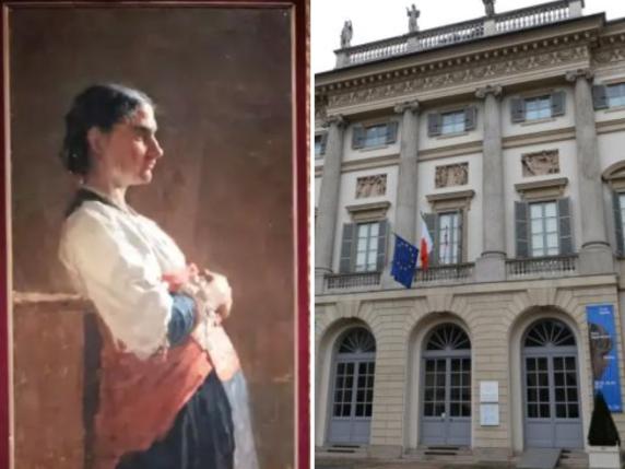 «L'Attesa», il quadro di Pellizza da Volpedo donato a Milano da un ...