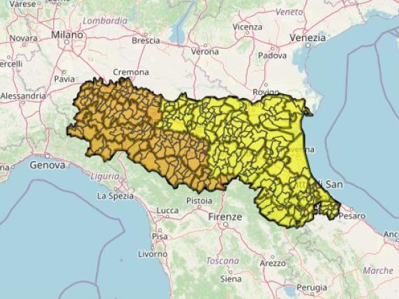 Allerta meteo arancione in Emilia-Romagna, allarme temporali e rischio di frane e alluvioni ...