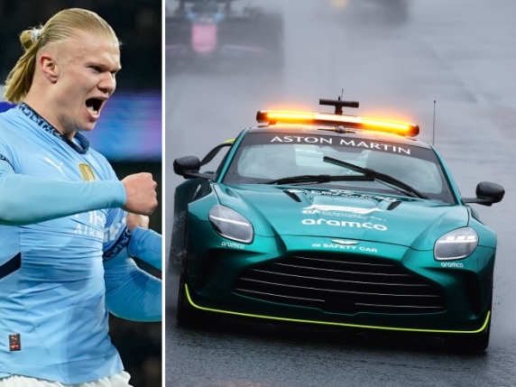 Haaland compra la safety car della F1: è l'Aston Martin DBX 707 da 420. ...