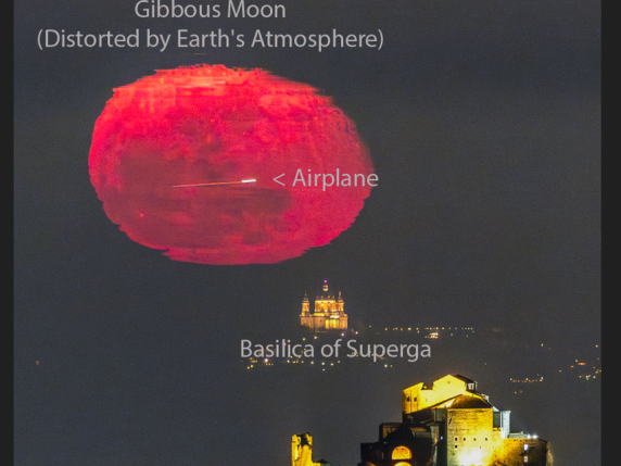 La Nasa premia di nuovo Valerio Minato per la foto della luna rossa tra ...