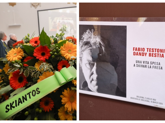 Bologna saluta Dandy Bestia, la camera ardente in Comune: «Anche Iggy ...