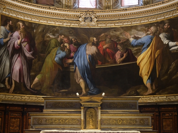 Bergamo, terminato il restauro degli Apostoli di Procaccini in Basilica ...