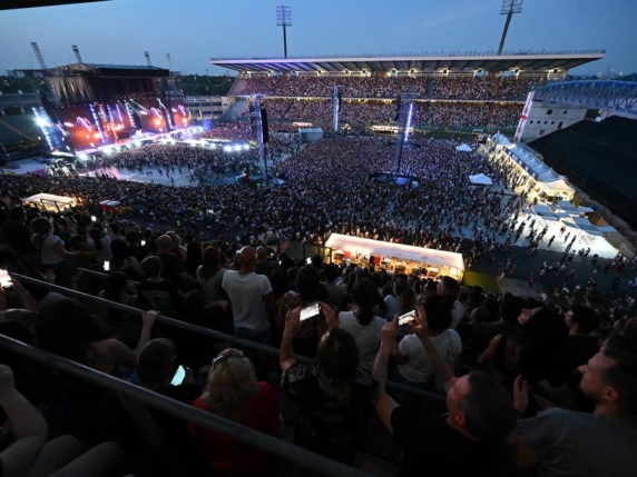 Gli Iron Maiden in concerto a Padova, l'unica data italiana del tour allo stadio Euganeo ...