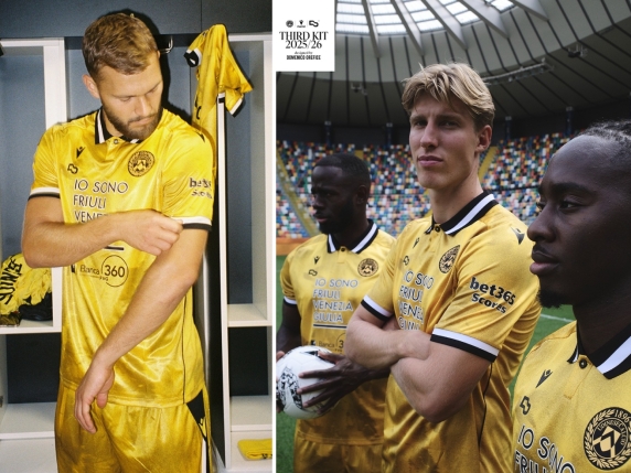 Udinese, la terza maglia 2025/2026 disegnata da un U30. Magda Pozzo ...