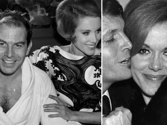 I grandi amori delle Kessler. Ellen 20 anni con Umberto Orsini; Alice ...