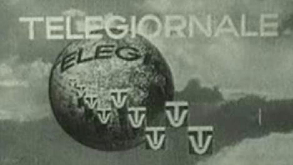 Il primo telegiornale italiano è andato in onda nel 1952, due anni ...
