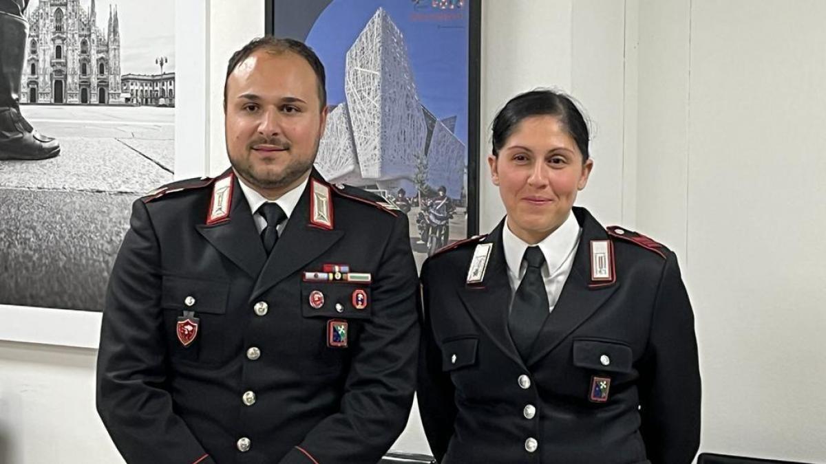 I coniugi carabinieri che hanno bloccato l'aggressore di Termini ...