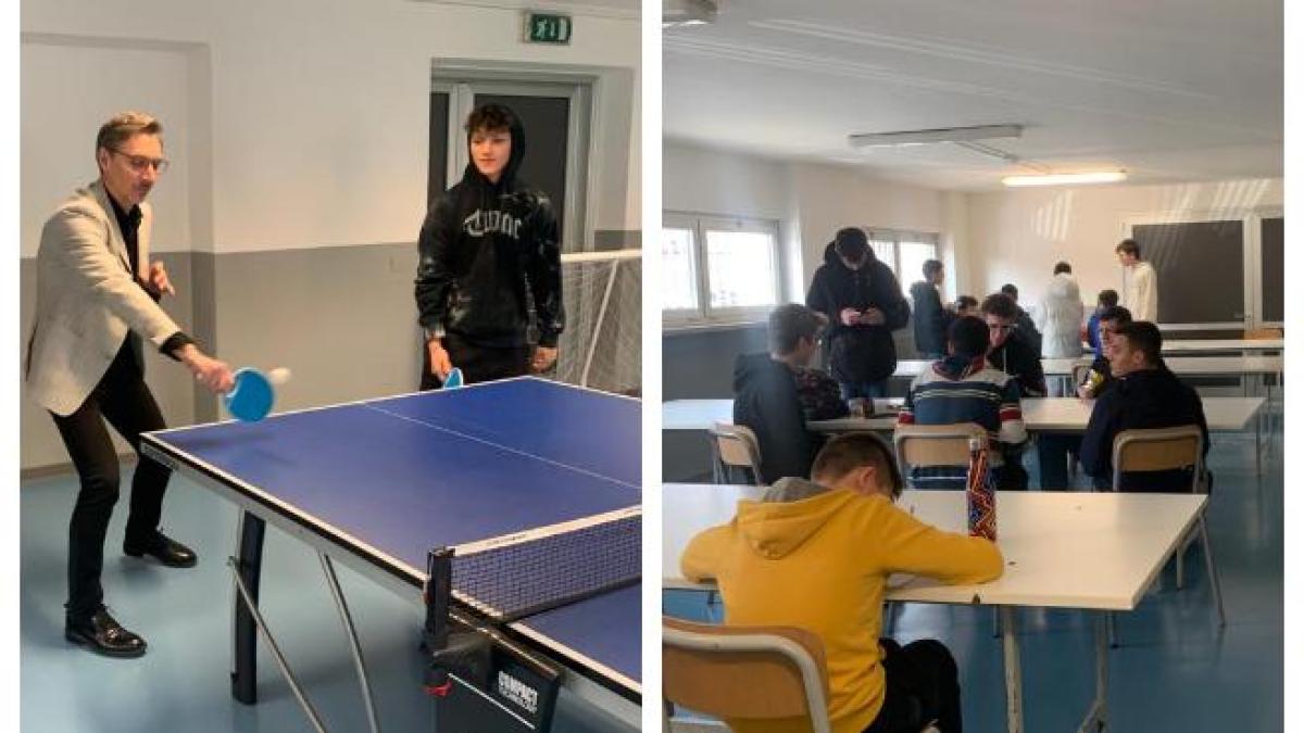 Vicenza, ricreazione di mezz'ora, sfide a ping pong con i prof, scacchi e musica: la rivoluzione ...