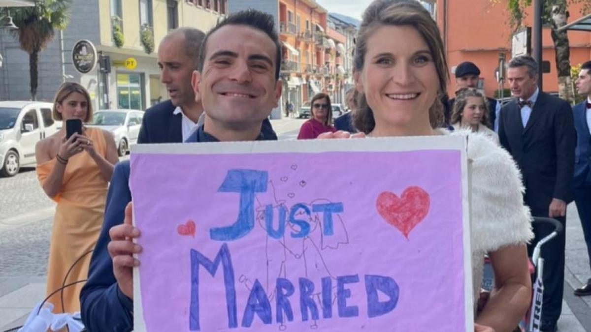 Elisa Longo Borghini sposa Jacopo Mosca, festa a Ornavasso | Corriere.it