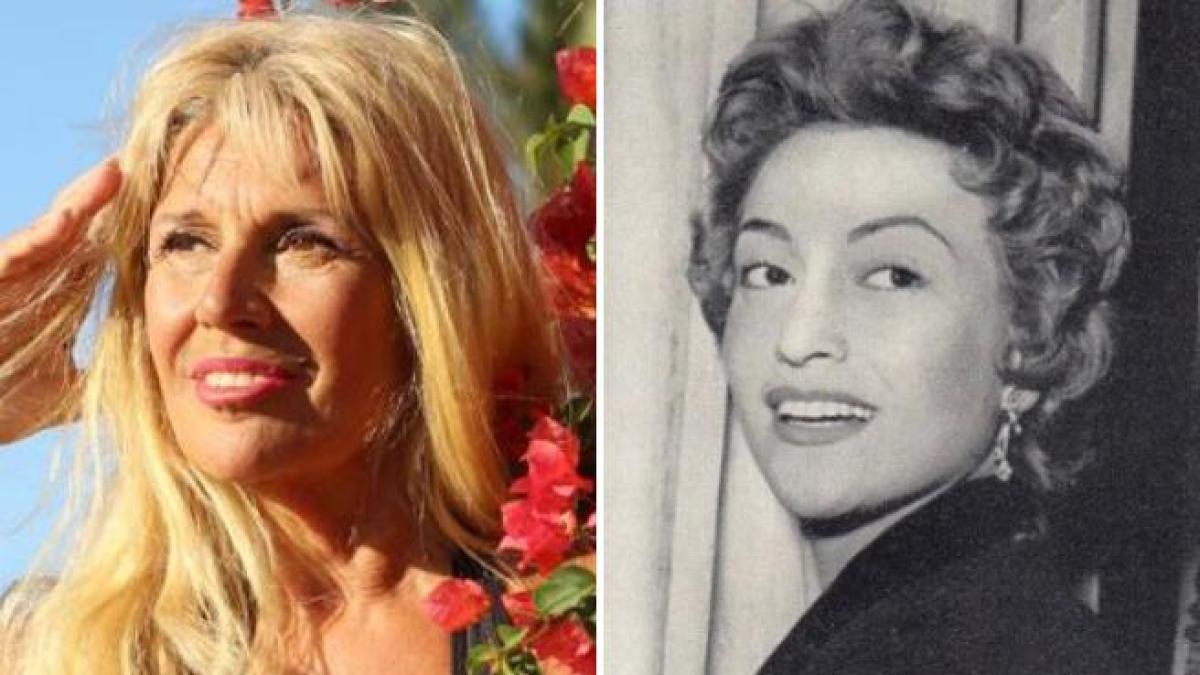 Maria Teresa Ruta e la zia 91enne annunciatrice Rai negli Anni '50 ...