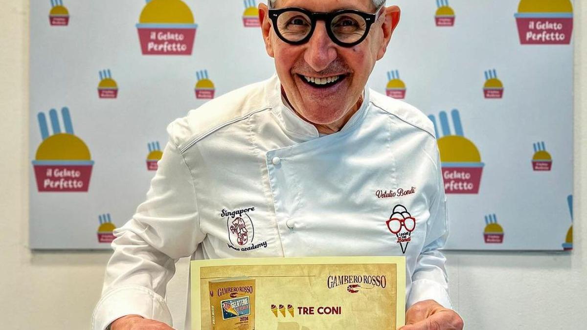 Vetulio Bondi e il gelato da tre coni (del Gambero Rosso): «Nel mio ...