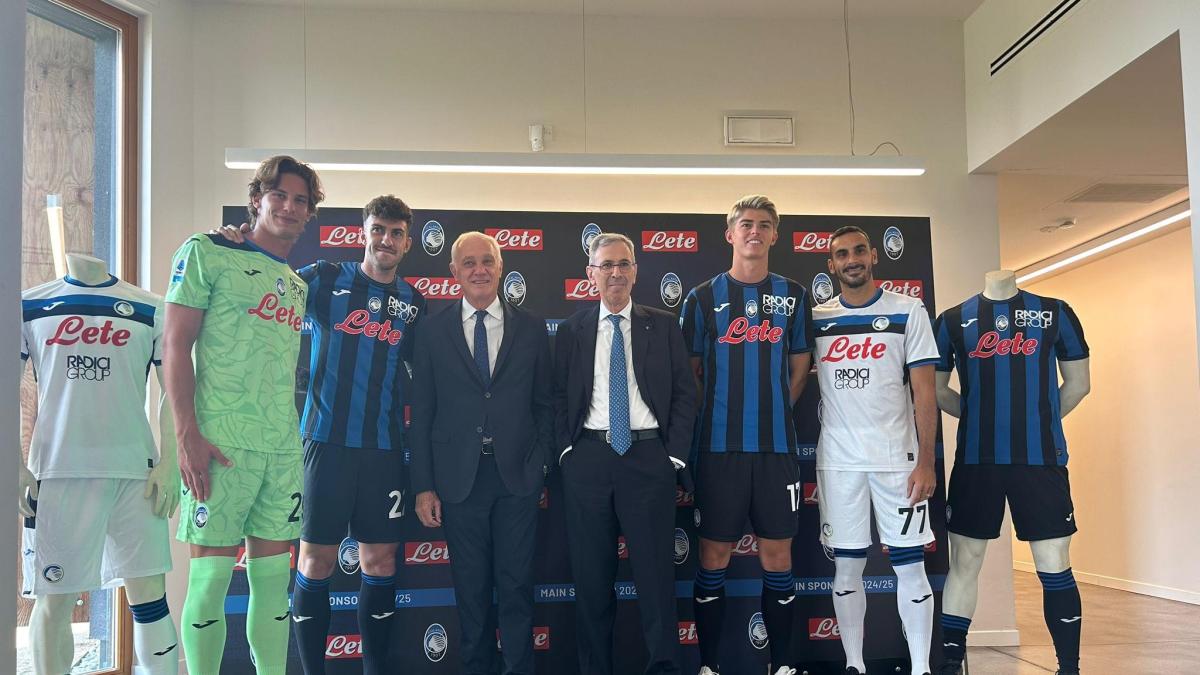 Atalanta, nuove maglie con Acqua Lete main sponsor: le scaramanzie ...