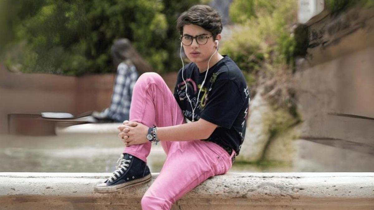 Samuele Carrino, protagonista de «Il ragazzo dai pantaloni rosa»: «Sono ...