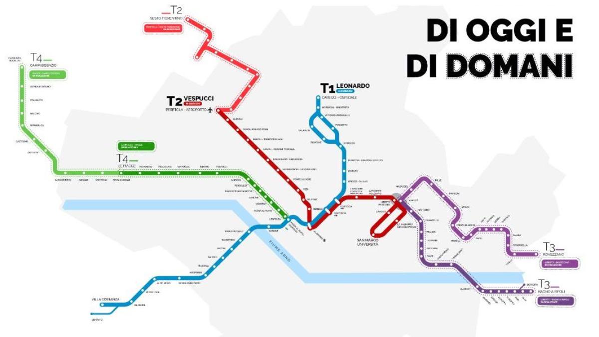 Tramvia a Firenze, un consiglio: date nome e colore a tutte le linee | Corriere.it