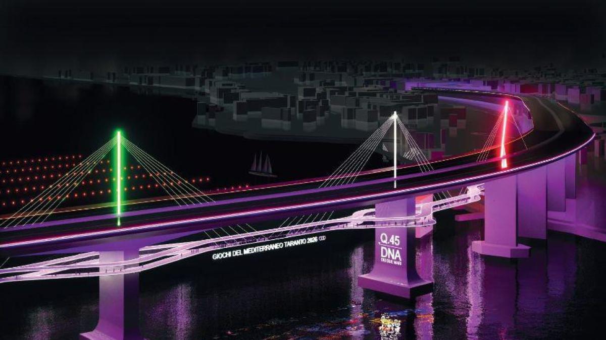 La passeggiata di due chilometri sotto il ponte Punta Penna | Corriere.it