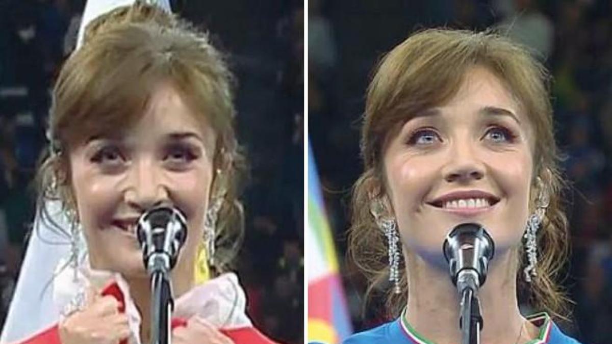 Prima «God save the King», poi il cambio maglia. Carly Paoli: «Così ho ...