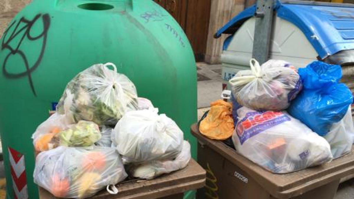 Distrutti i contenitori per l’umido I rifiuti restano a cielo aperto ...