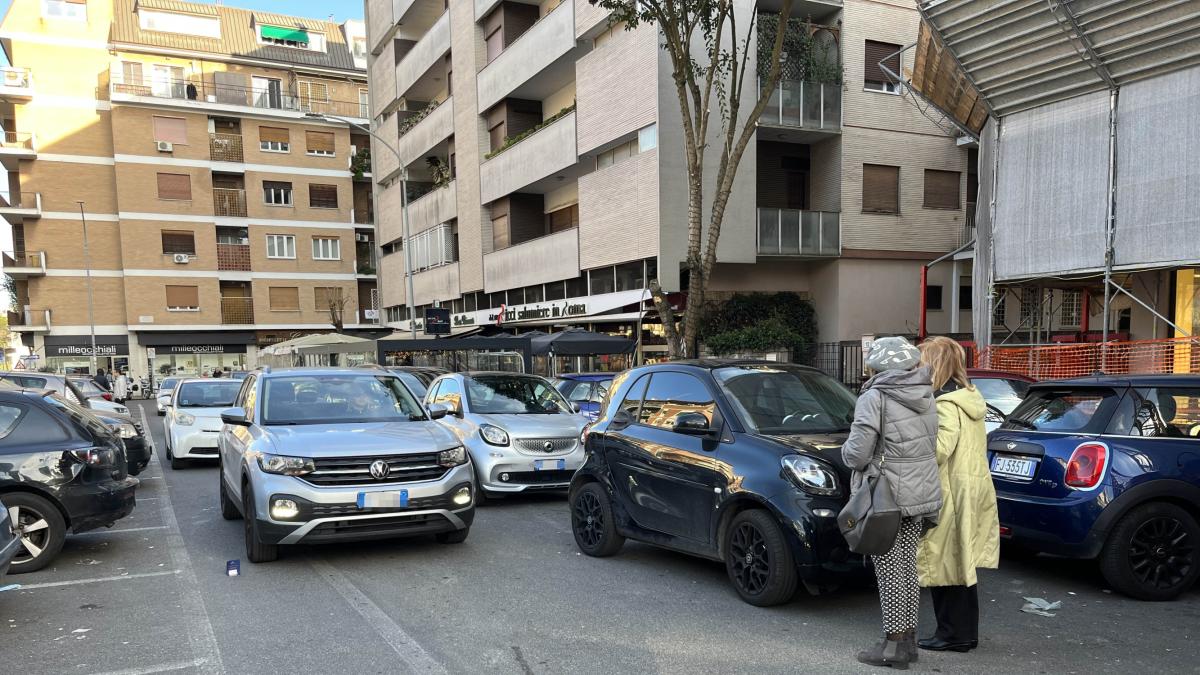 Sosta selvaggia: Vigna Clara e Fleming, regine del parcheggio in doppia ...