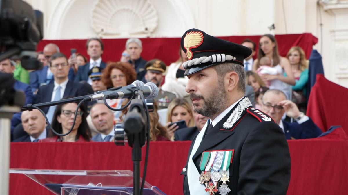 Carabinieri, la festa al Belvedere di San Leucio. Il colonnello Scarso ...