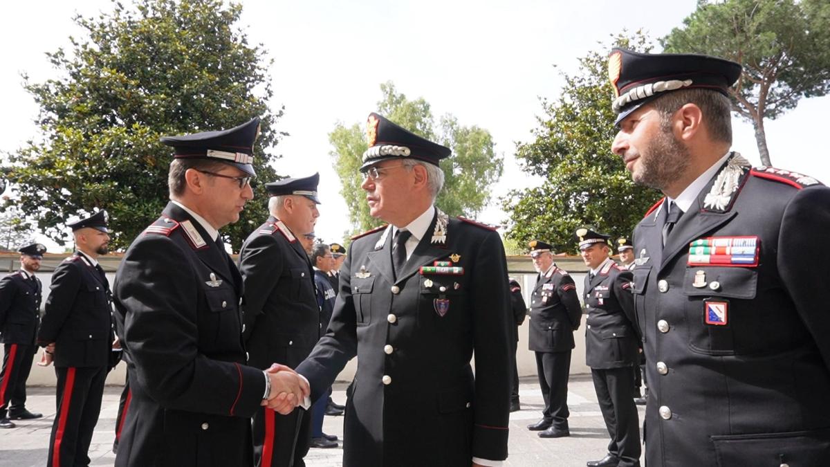 Carabinieri, il comandante interregionale generale Rispoli in visita al ...
