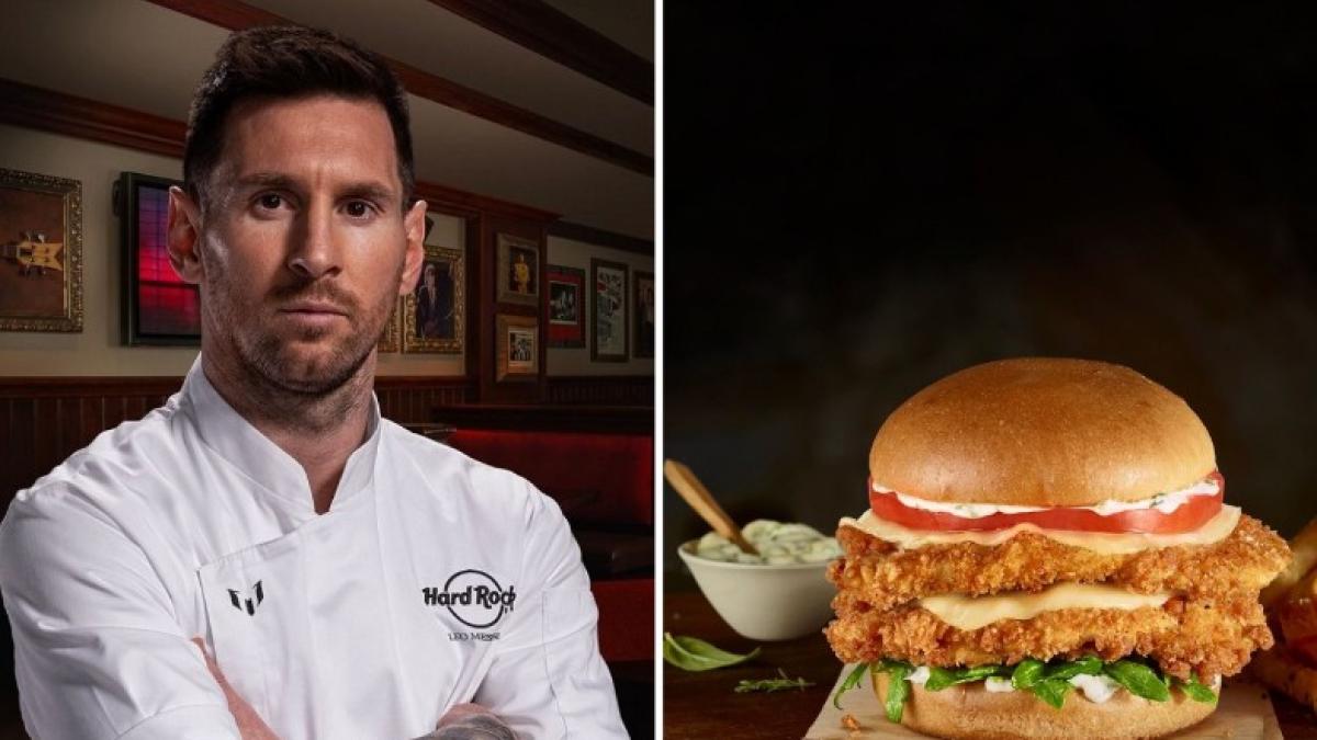Hard Rock Cafè di Firenze, presentato il Messi Chicken Sandwich ...