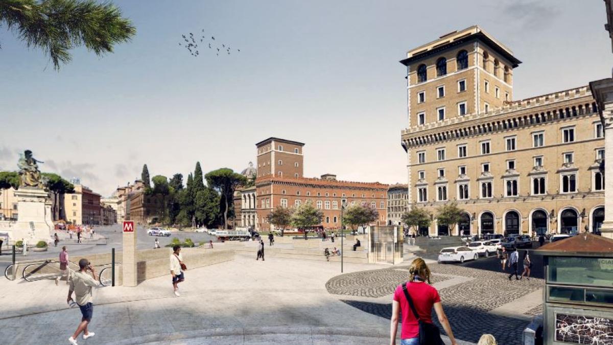 Termini, piazza Venezia, il tram in Vaticano: come sarà Roma dopo la ...