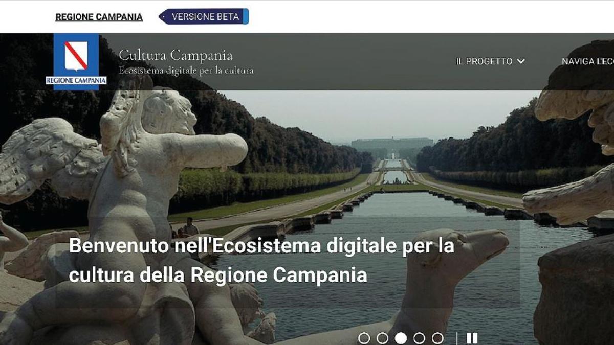 Regione Campania, il portale della Cultura (Ecosistema digitale) da 28 ... Regione Campania, il portale della Cultura (Ecosistema digitale) da 28 ...