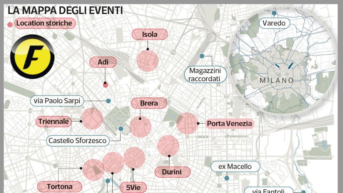 Fuorisalone, la mappa degli eventi per la Design Week | Corriere.it
