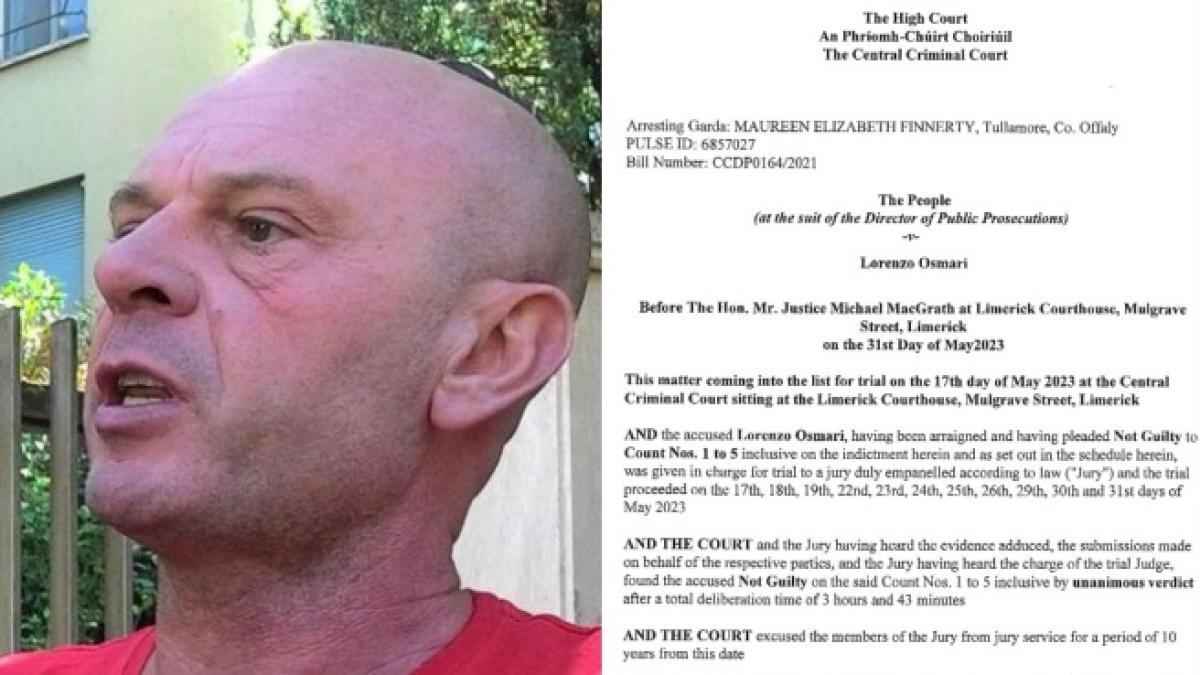 Lorenzo Osmari, assolto in Irlanda dall'accusa di violenze: «I miei ...