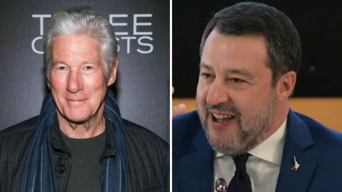 Richard Gere, nuovo attacco a Matteo Salvini sui migranti. «Cristo non ...