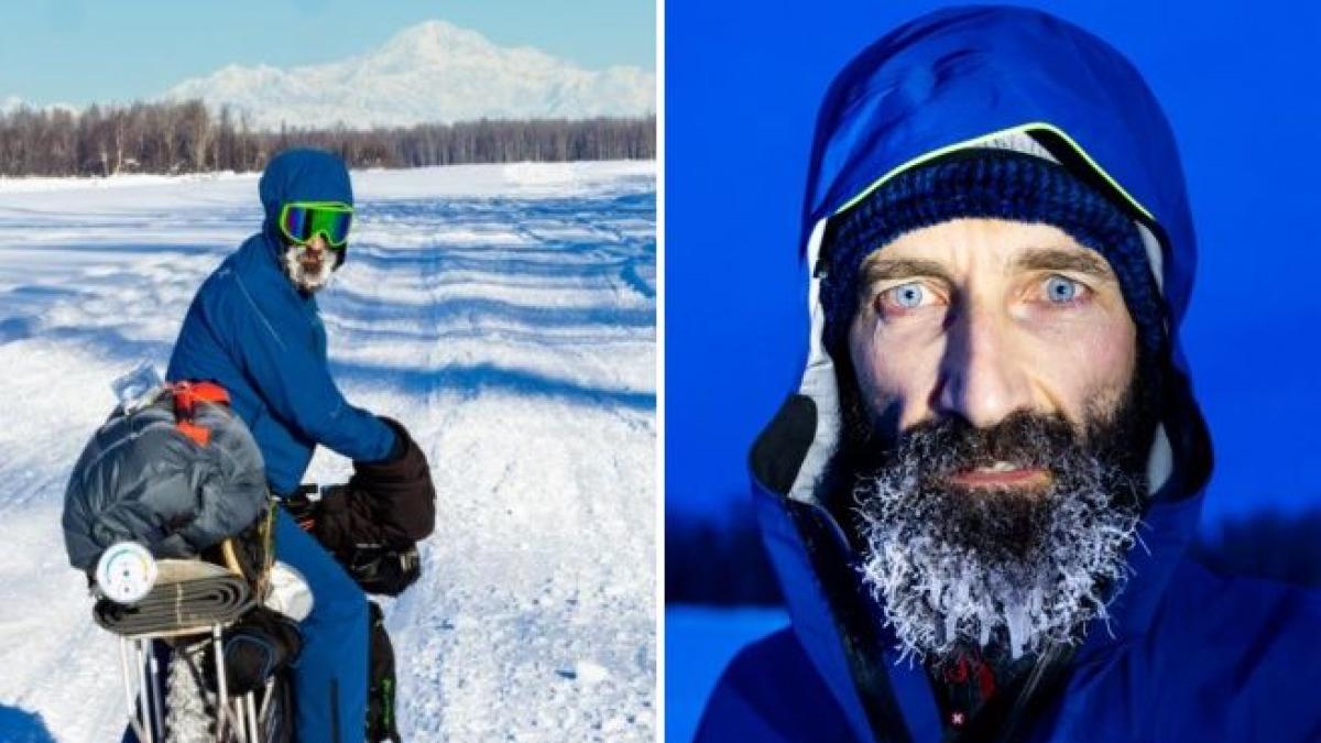 Alex Bellini in bicicletta in Alaska a meno 42 gradi: la missione dell ...