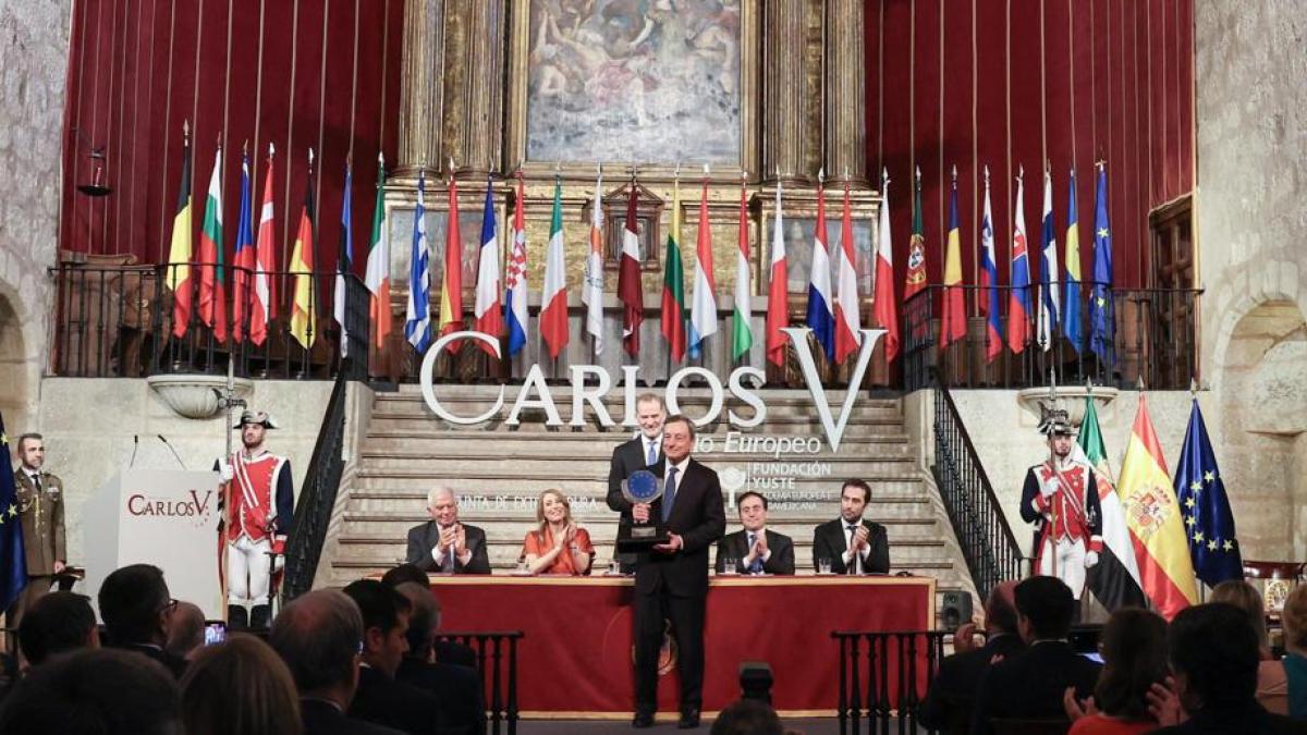 L'ex Eurocommissario: «Il premio Carlo V a Draghi e Re Felipe che verrà ...