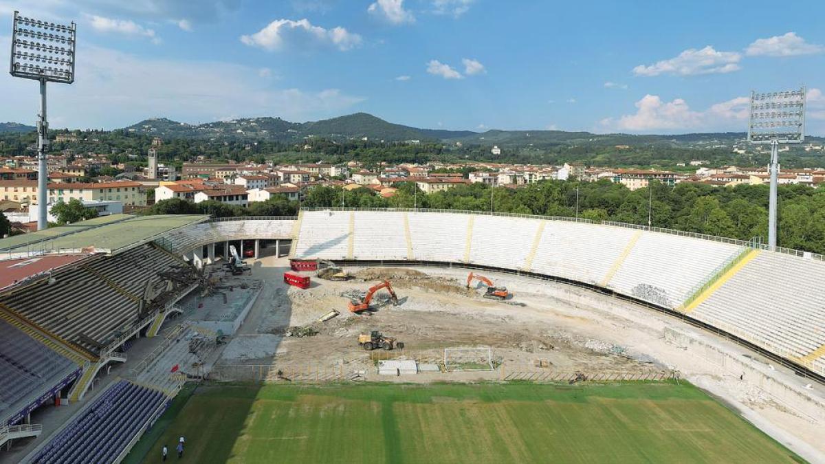 Stadio Franchi, c’è la data di fine lavori: «Entro il 30 novembre 2026 ...