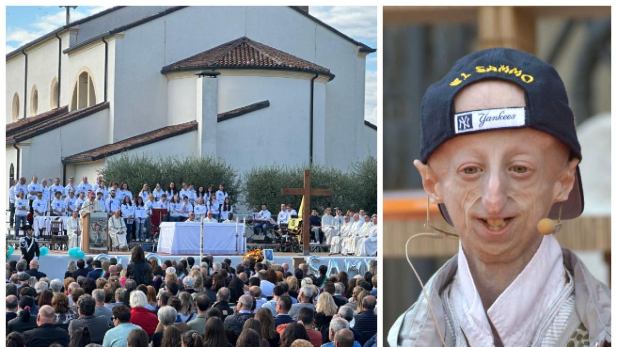 Il funerale di Sammy Basso, la cerimonia in diretta. La sua lettera ...