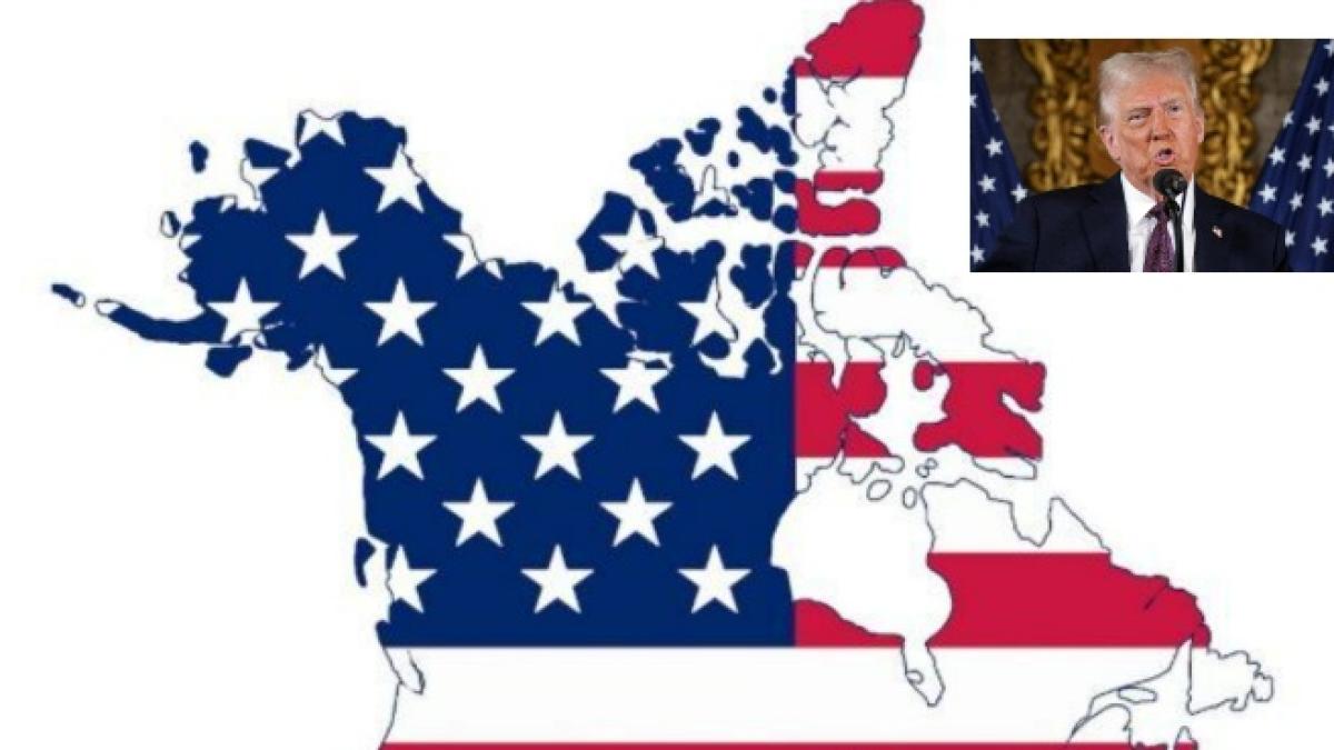 "Trump's Canada Annexation: A Truth Map of the Country under the U.S ...