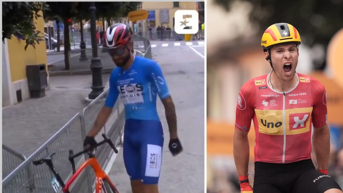 Ganna più forte anche della catena rotta due volte, resta leader alla Tirreno-Adriatico ...