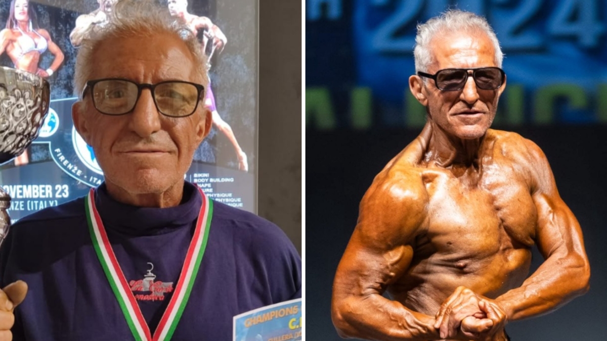 Culturista a 73 anni, Valter La Bella vince il campionato internazionale: «Non mi sono mai ...