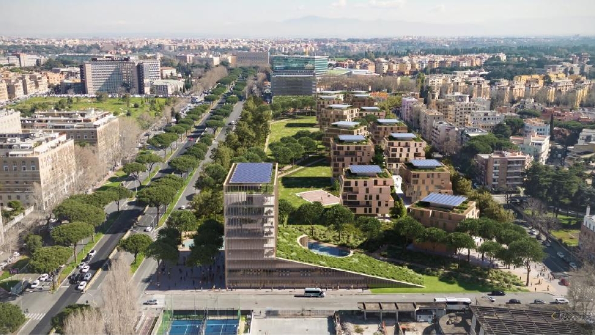 Residenze di lusso e verde fino alla vecchia fiera di Roma: così ...