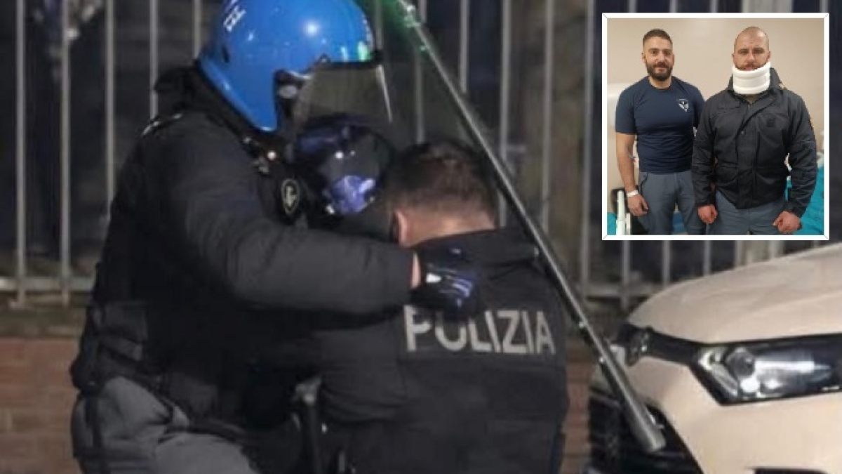 Alessandro Calista, il poliziotto picchiato a Torino: «Che dolore alla ...