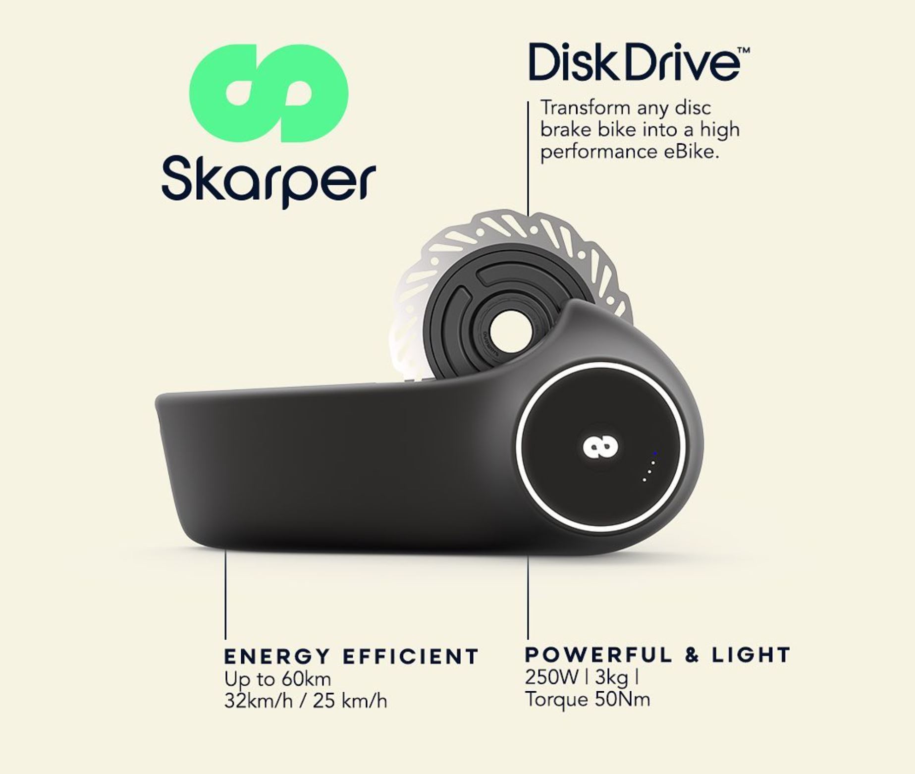 Skarper, il mini-kit rivoluzionario che trasforma una bici tradizionale ...