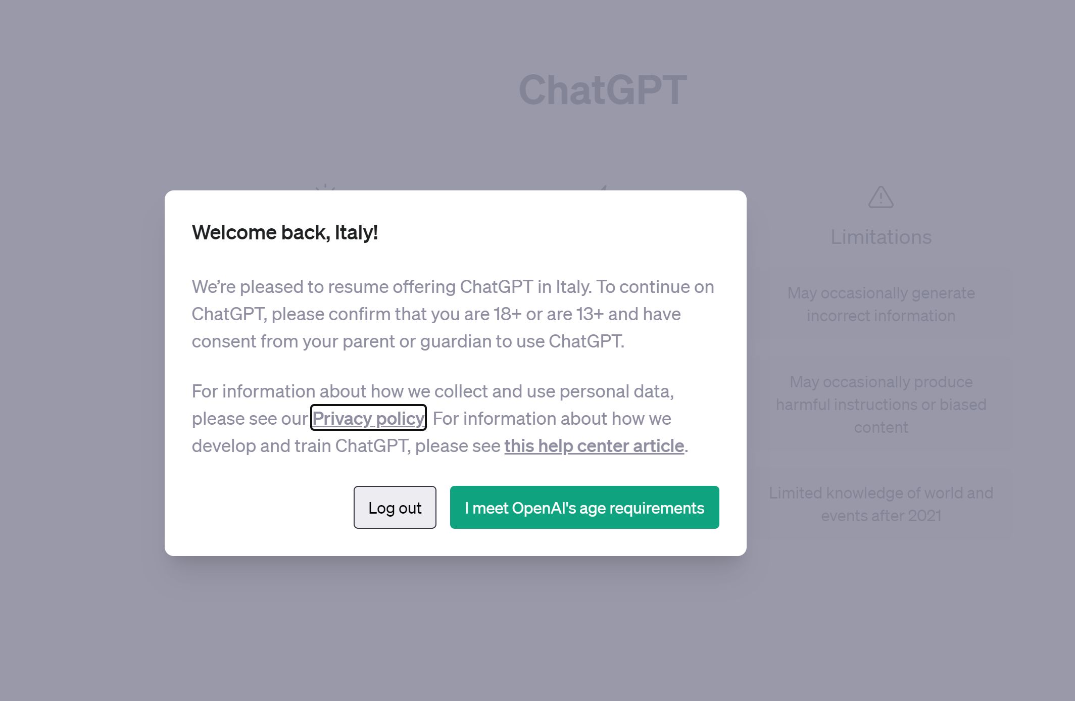 ChatGpt e l'Italia: cos'è cambiato per la privacy, a cosa serve, come ... ChatGpt e l'Italia: cos'è cambiato per la privacy, a cosa serve, come ...