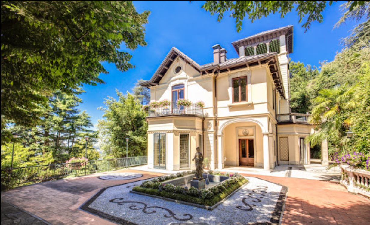 Villa Alceo a Viggiù e la statua «Domina» di Enrico Butti distrutta dai turisti tedeschi ...