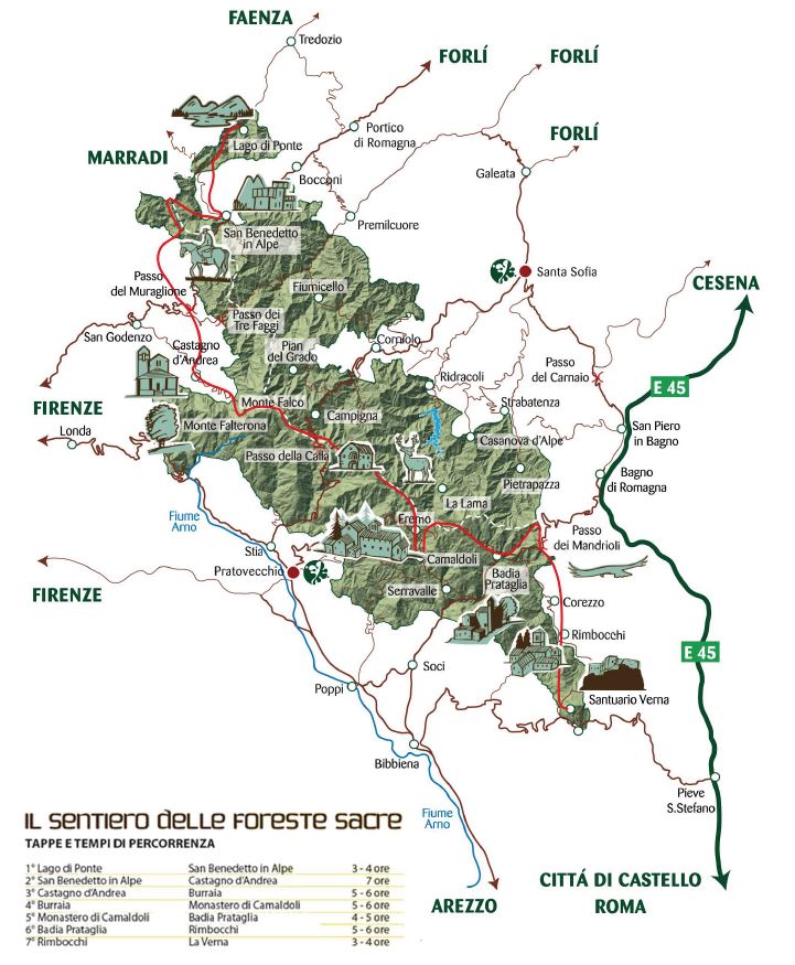 Il «sentiero delle foreste sacre»: un trekking (poco noto) tra alberi ...