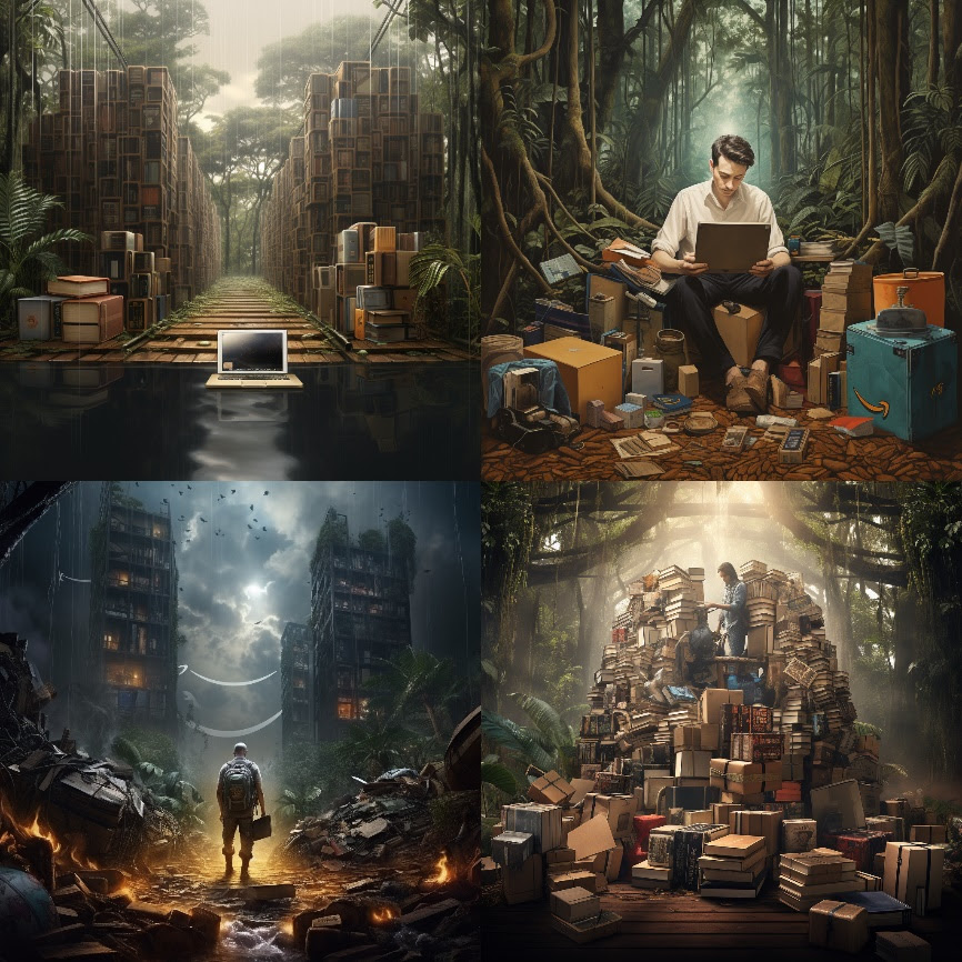 I brand più famosi al mondo immaginati dall'intelligenza artificiale ...