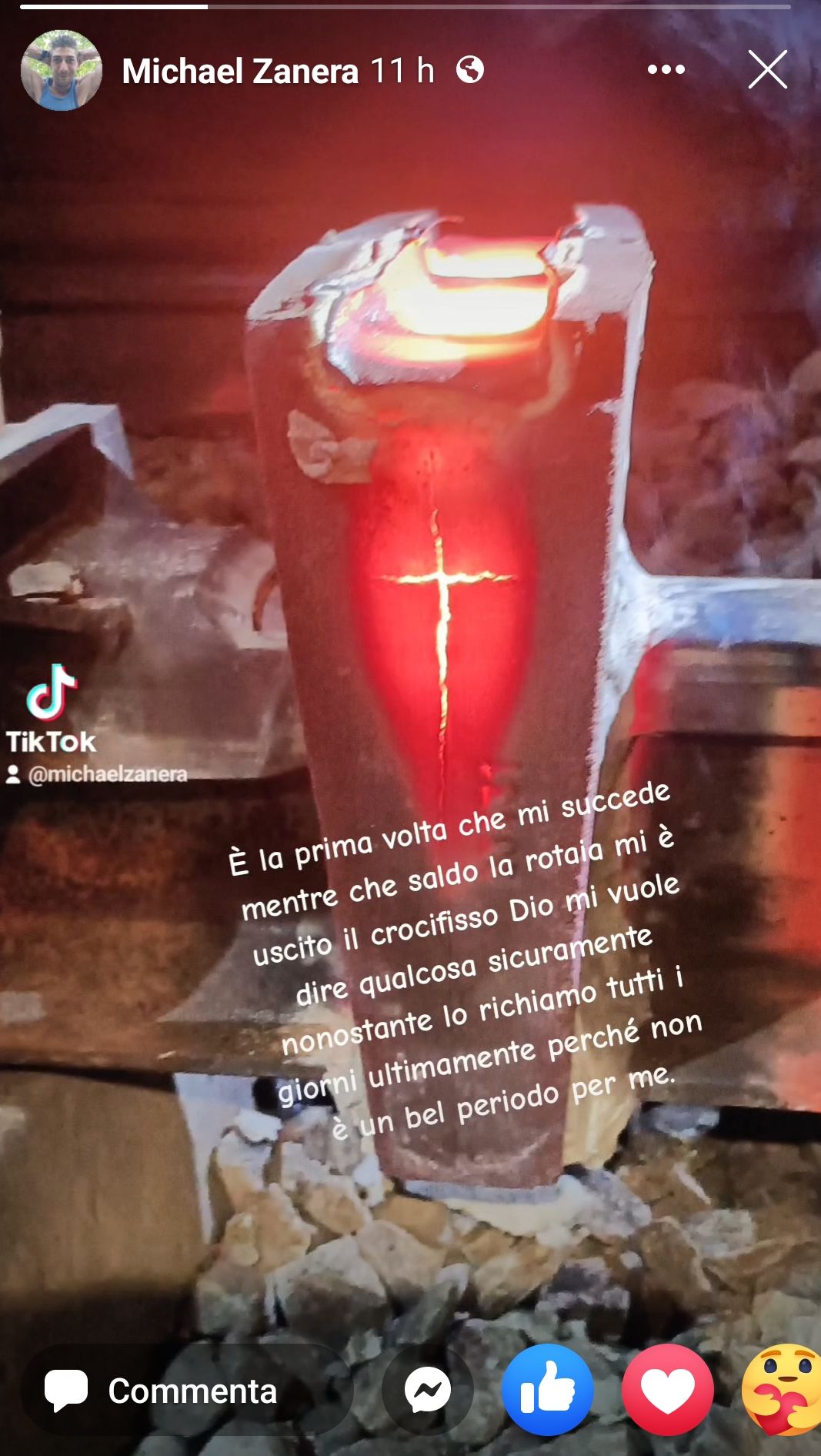 Il post di Michael Zanera, morto nell'incidente di Brandizzo: «Mentre ...