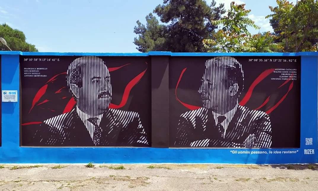 Biella, l'artista Kris Rizek realizza un'opera su un muro, ma è ...