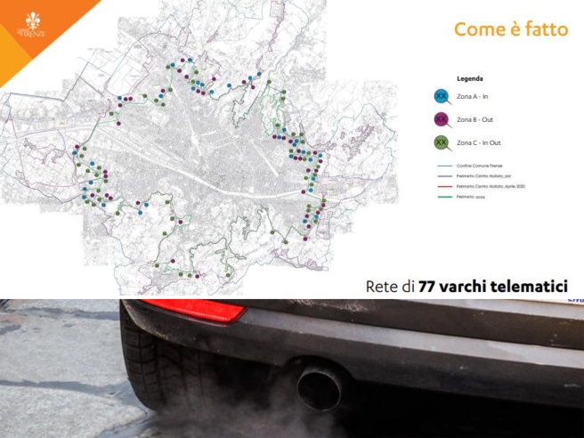 Firenze, scudo verde dal 2024: la mappa dei divieti anti smog (tutto ...