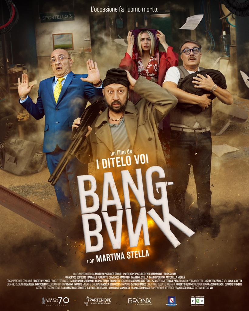 «Bang Bank», i Ditelo Voi con Martina Stella su Prime Video | Corriere.it