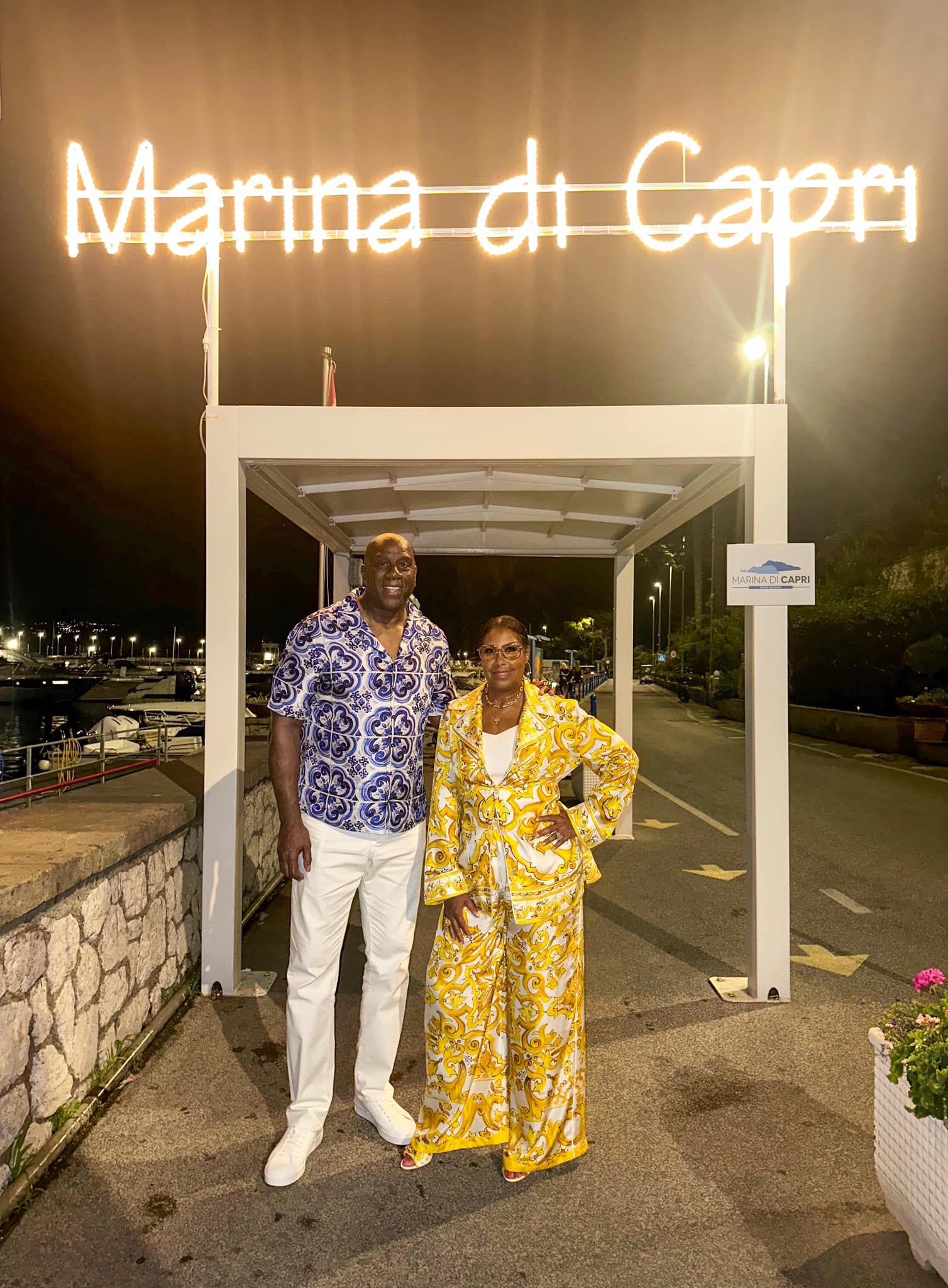 Michael Jordan ad Amalfi e Magic Johnson a Capri: gli dei del basket in ...
