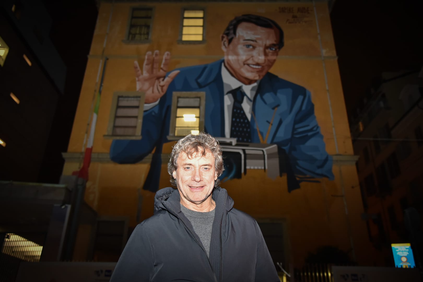 Torino, Piero Angela celebrato dalla street art con un murale sulla ...